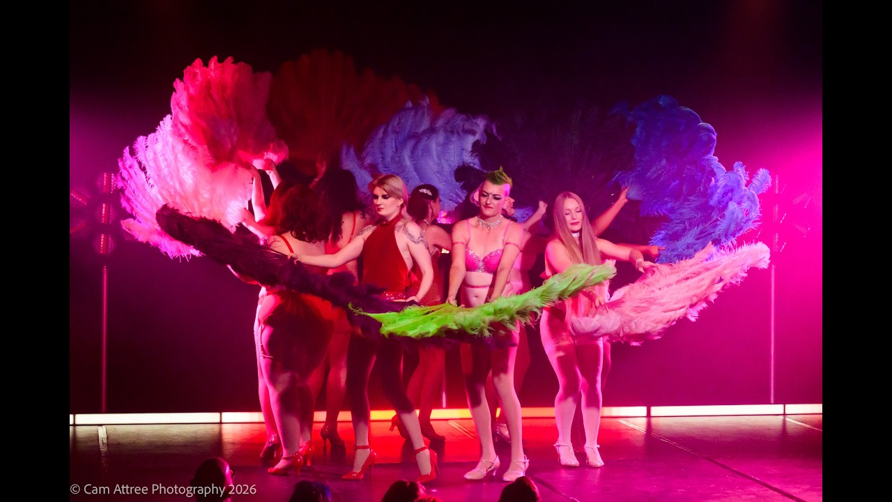 Feather Fan Dance students perform Love For Sale - The Bombshell ...