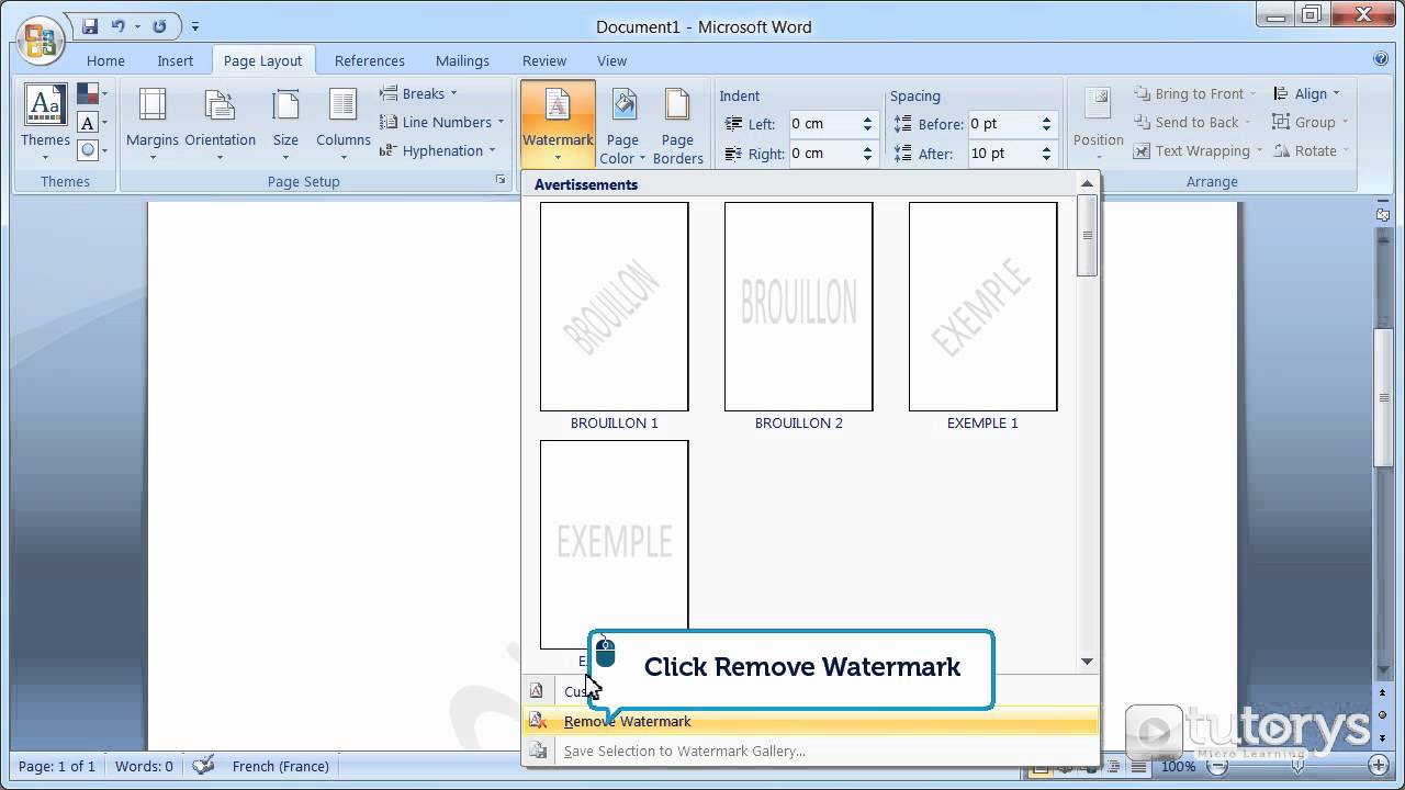 How To Insert A Watermark With Word 2007 YouTube how-to-insert-a-watermark-with-word-2007-youtube
