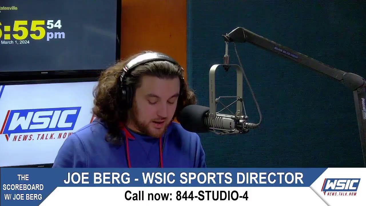 LIVE | The Scoreboard | Joe Berg | WSICNews.com - YouTube
