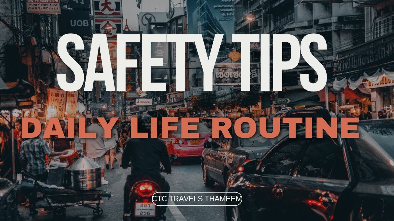 SAFETY THINGS IN DAILY ROUTINE life - YouTube