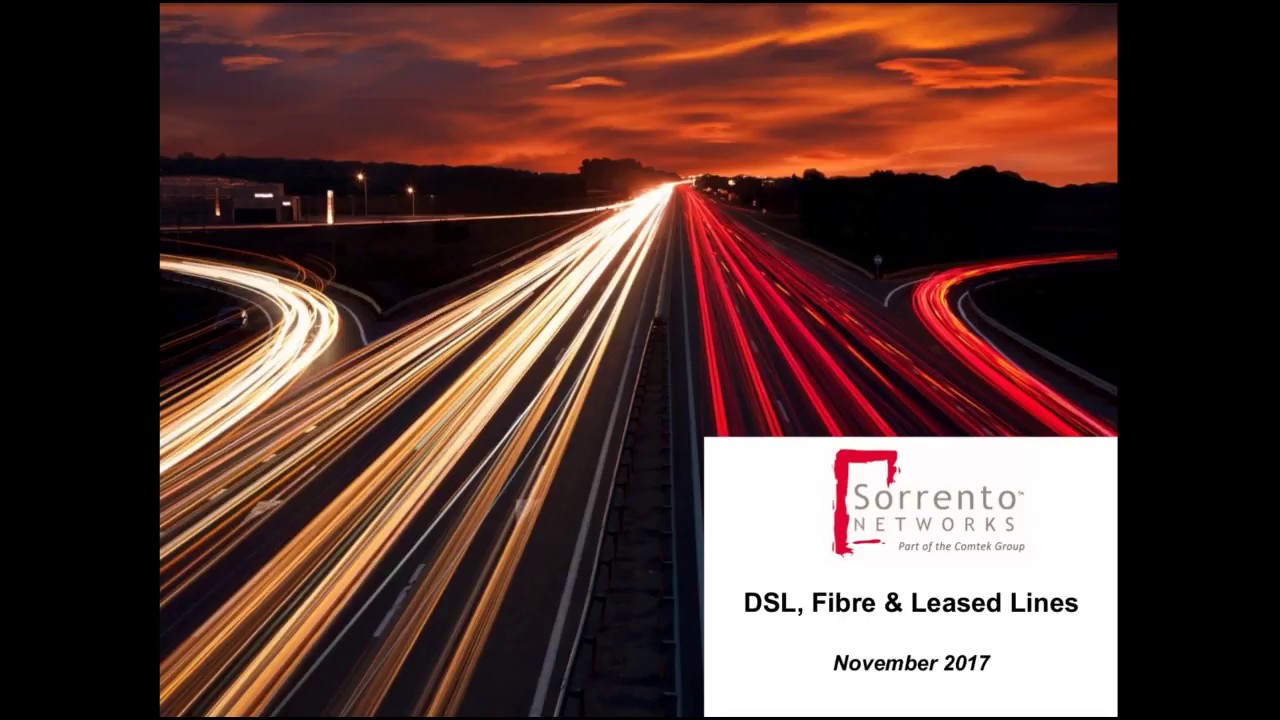DSL Fibre and Leased Lines - YouTube