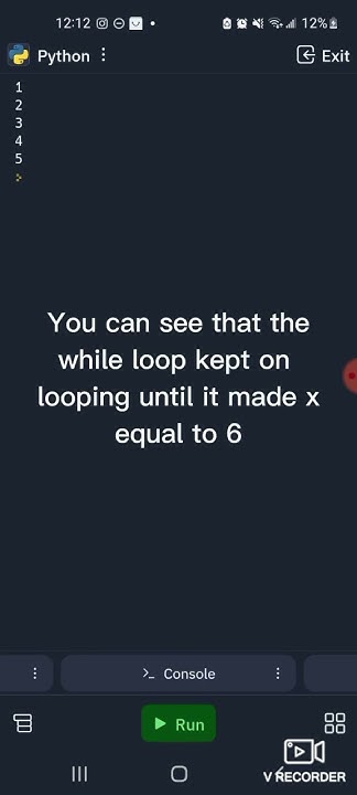 Python lesson 11: While loops - YouTube