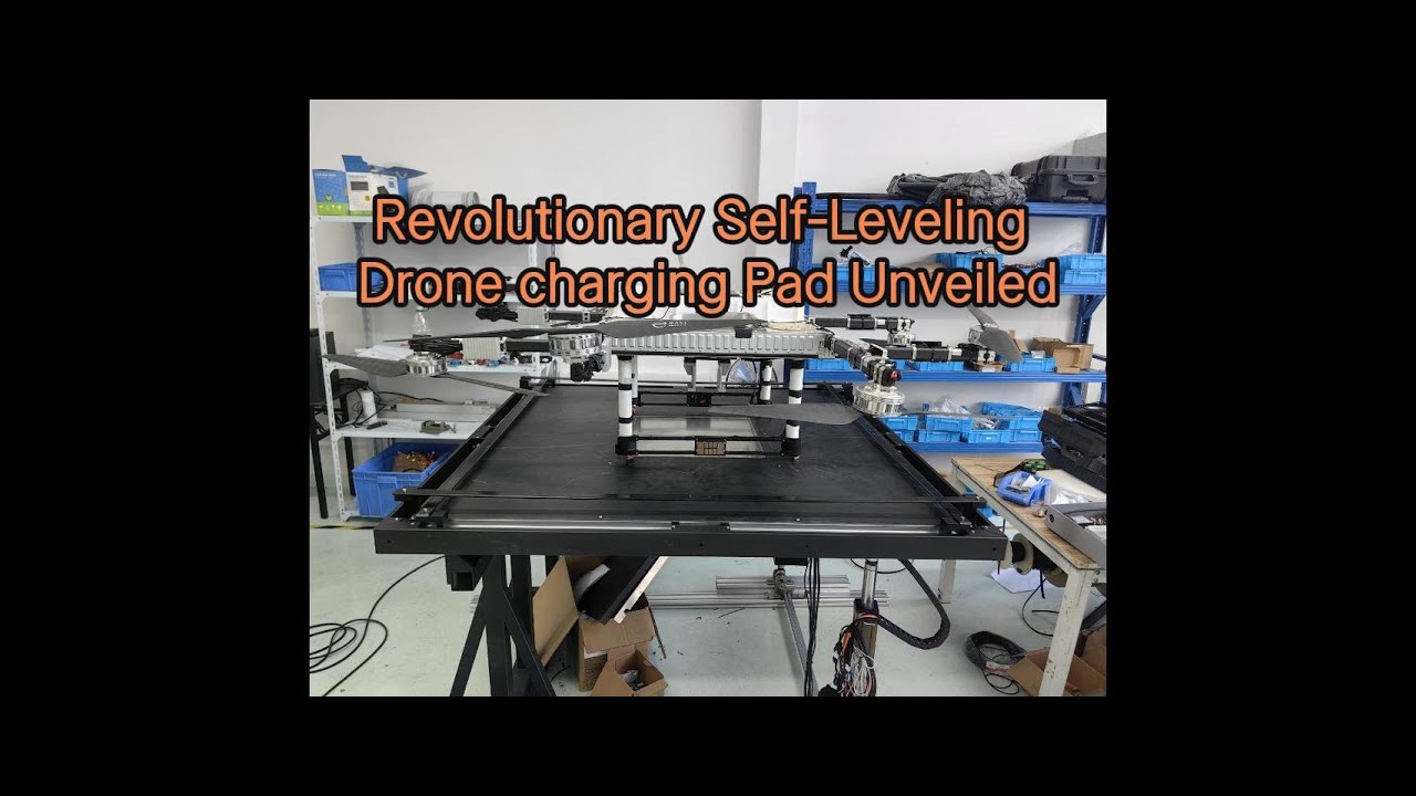 Revolutionary Self-Leveling Drone Landing Pad Unveiled: Precision Docking on Any Terrain - YouTube