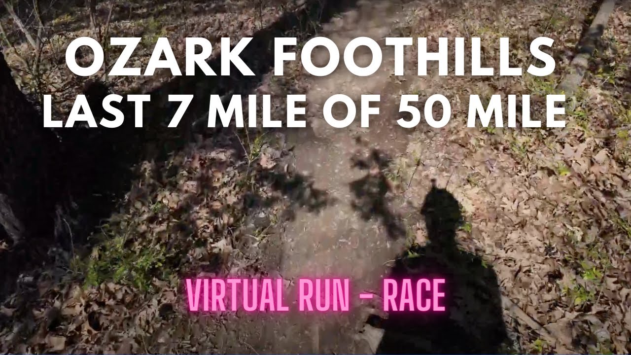 Virtual Run - Real First Person View - Last 7 Miles of a 50 Mile Race ...