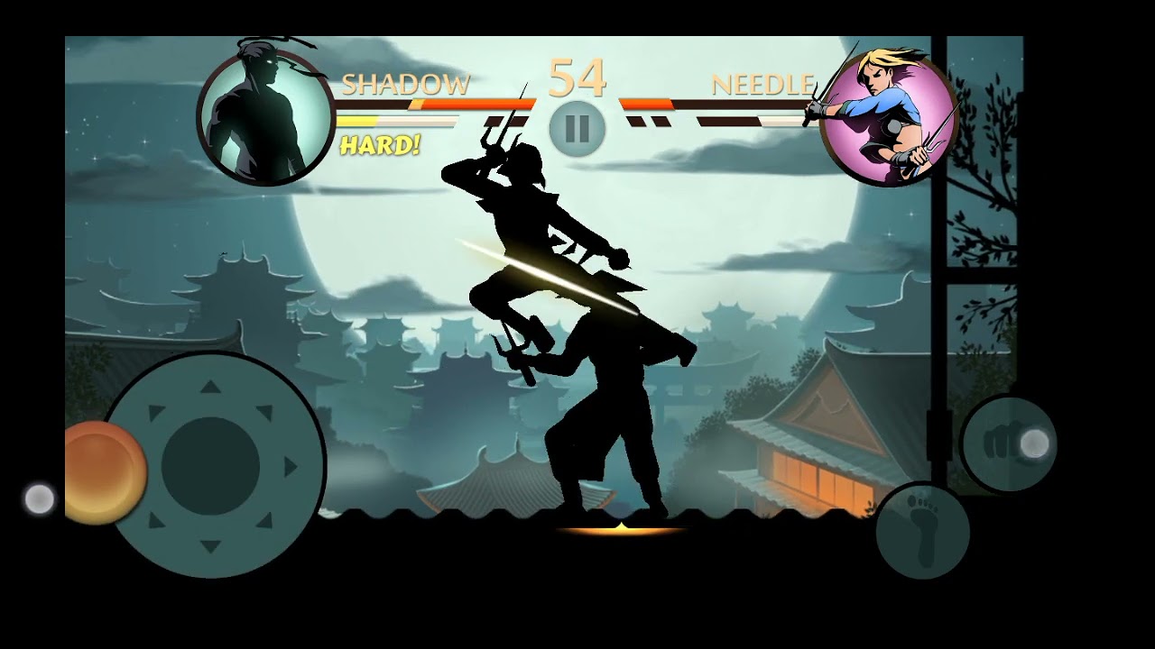 fighting with needle in shadow fight 2 #gaming #shadowfight2 #shorts # ...