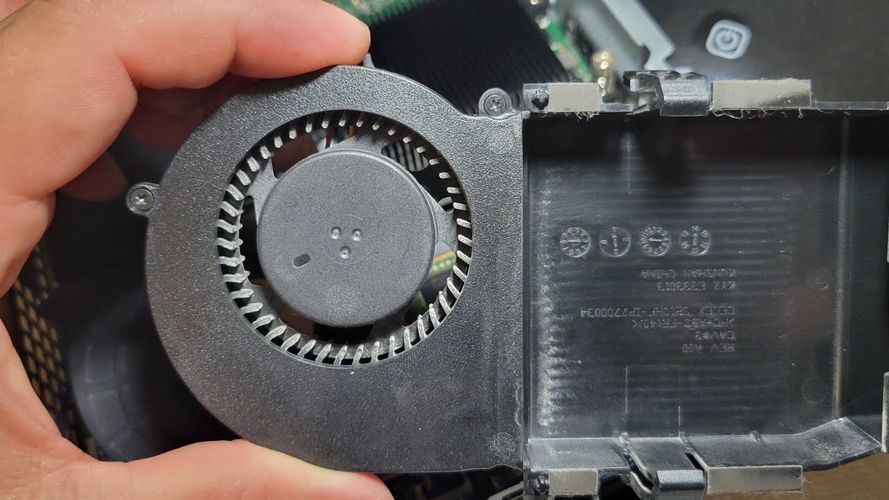 Oil CPU and GPU fan on Alienware alpha r1 r2 - YouTube