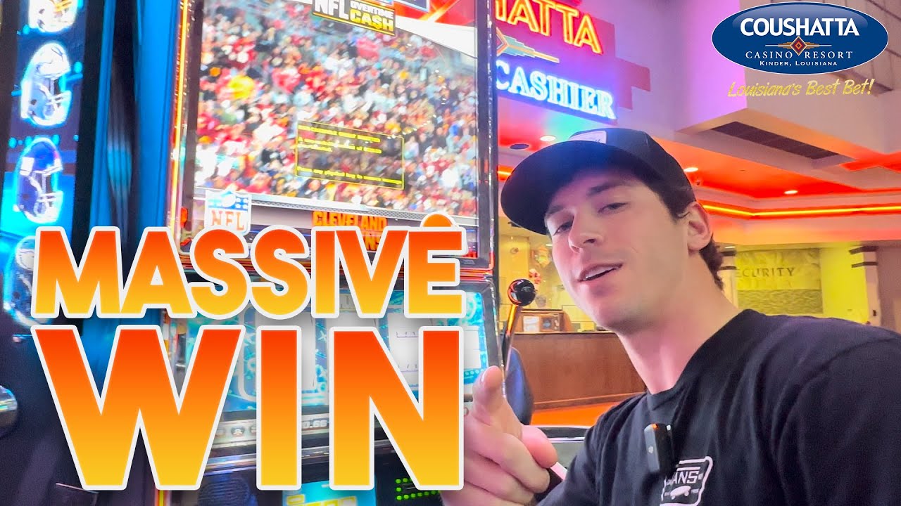 Massive Wins On The Brand New NFL Overtime Cash Slot Machine At ...