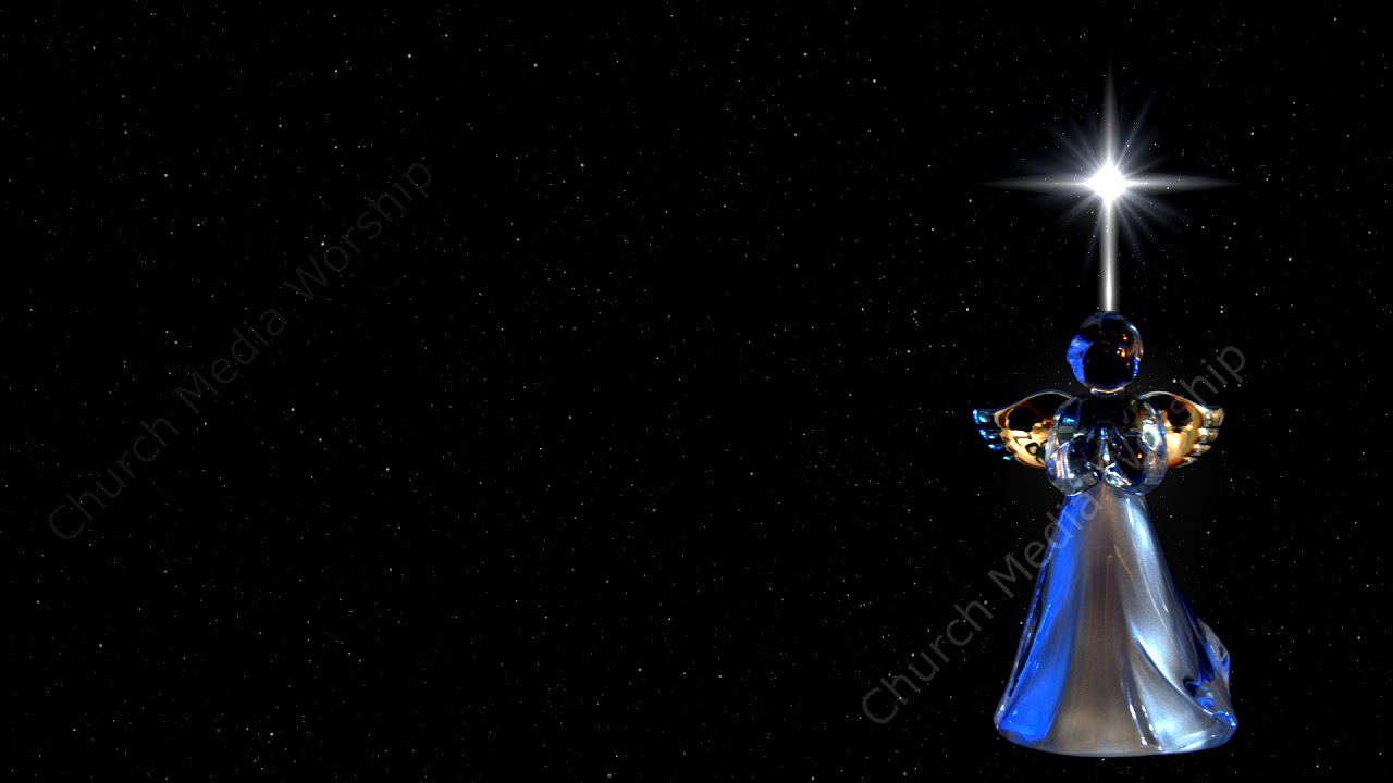 Angel Bringing a message starry sky Christian Loop YT - YouTube