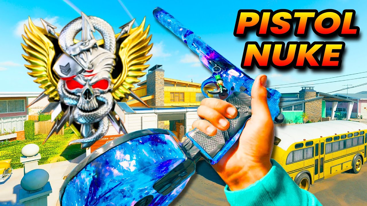 HOW to DROP PISTOL ONLY NUKES in BO6! 😱 - YouTube