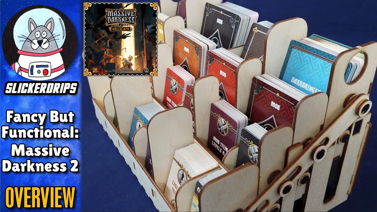 Massive Darkness 2 | Fancy But Functional Insert & Storage Box Overview - YouTube