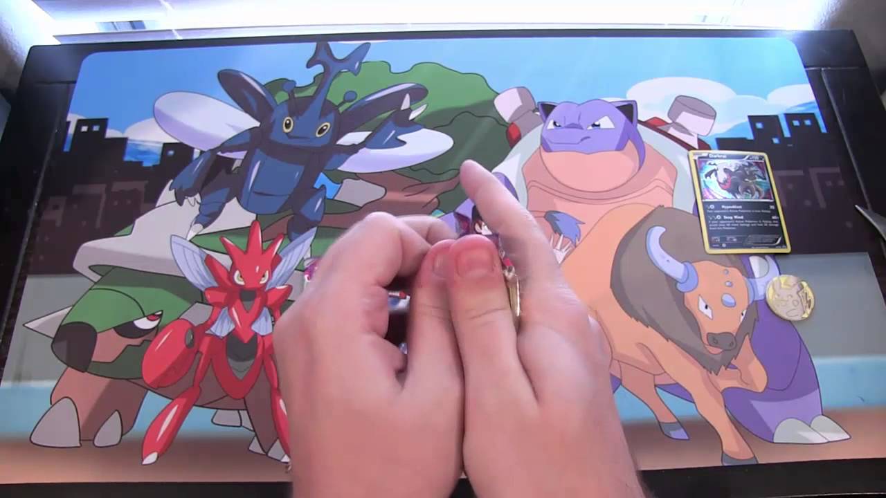 Pokemon Darkrai Phantom Forces Pack Opening - YouTube