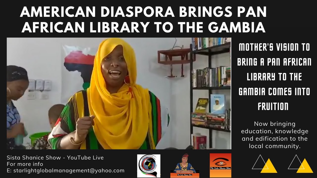 American Diaspora establishes New Pan African Library in the Gambia ...