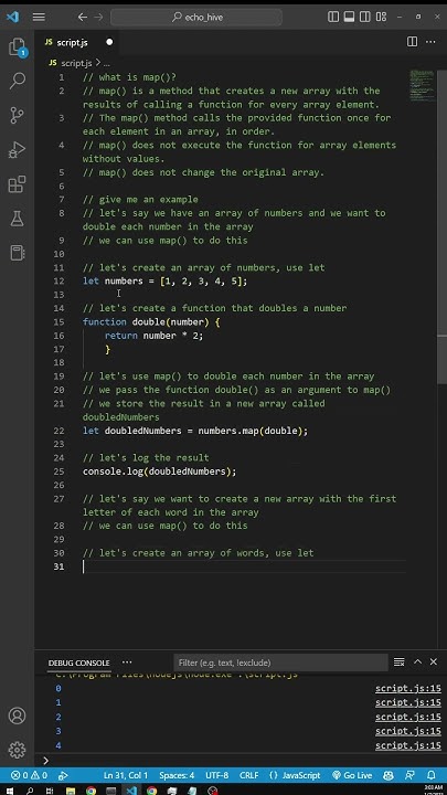 Javascript Map Method Explained Youtube