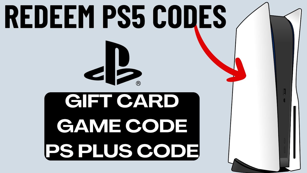 How to Redeem Codes on PlayStation 5 (PS5) | Redeem PS5 or PSN Gift ...