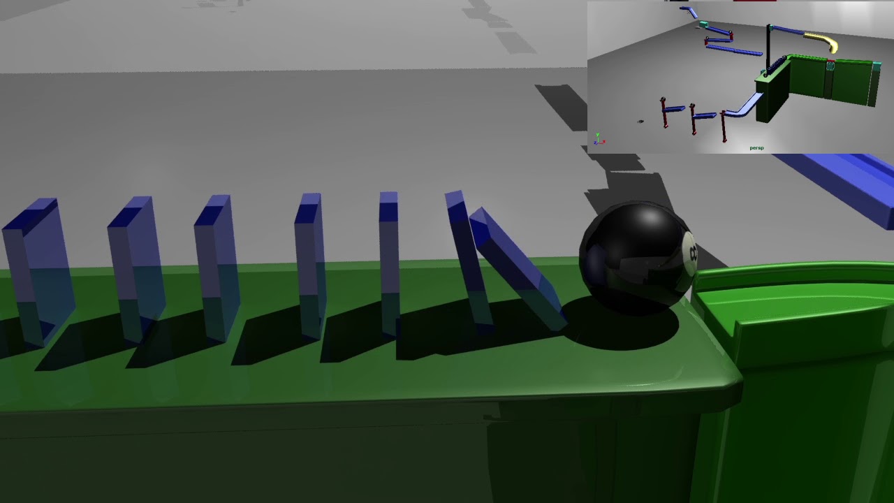 Ball Obstacle Animation - YouTube