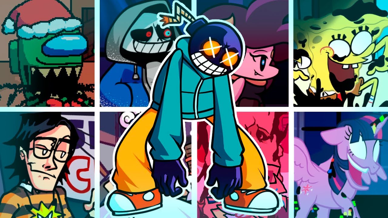 BALLISTIC REMIX but Every Turn a Different Character Sings🎙(FNF ...