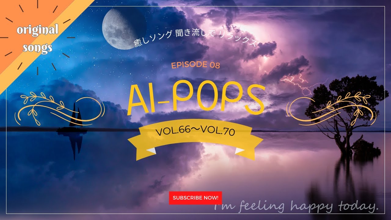 【AI-POPS】episode8 眠れない夜に癒しソングでリラックス睡眠！ #歌詞 #歌ってみた #aiシンガー - YouTube