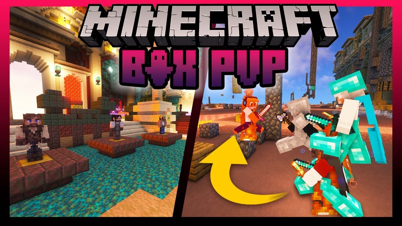 MINECRAFT BOXPVP, JA vs CAŁY SERWER XD - YouTube