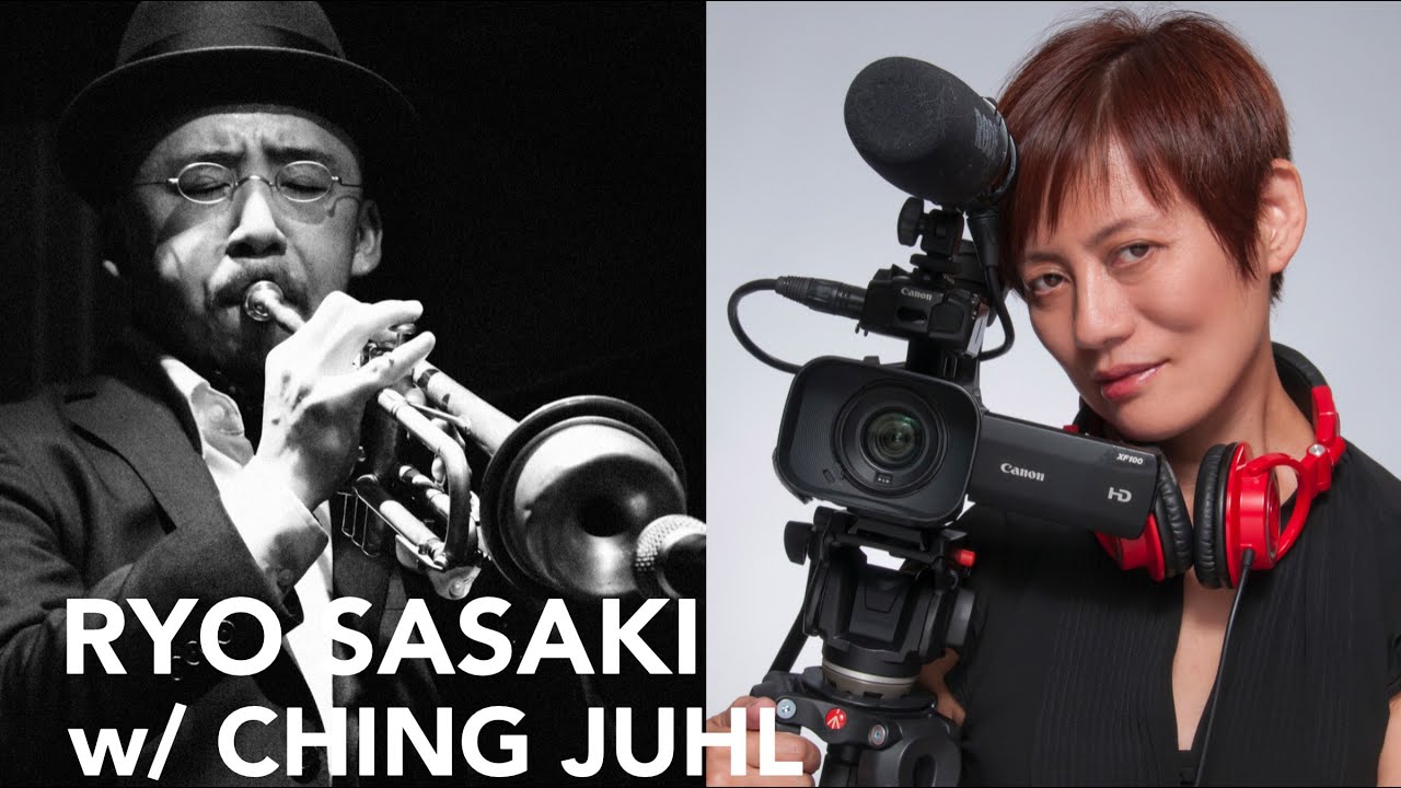 Live Interview - Ryo Sasaki on trumpet, jazz, improve w/ Ching Juhl - YouTube