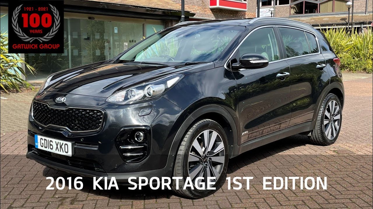 2016 Kia Sportage First Edition 2.0CRD Automatic For Sale | Gatwick Kia ...