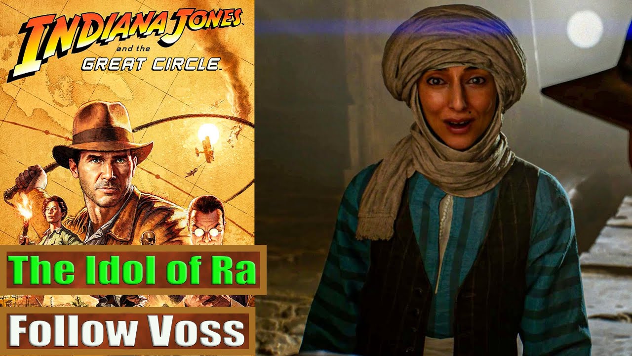 Follow Voss: The Idol of Ra: Indiana Jones and the Great Circle - YouTube