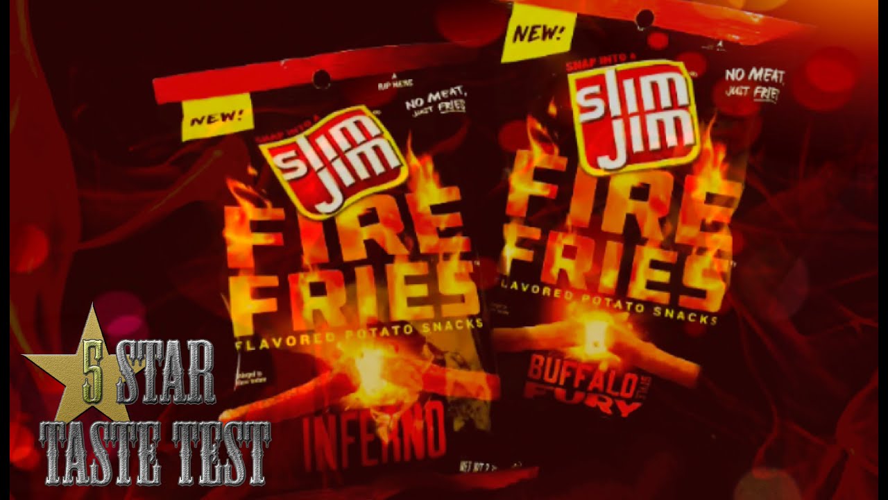 Slim Jim Fire Fries Review - YouTube