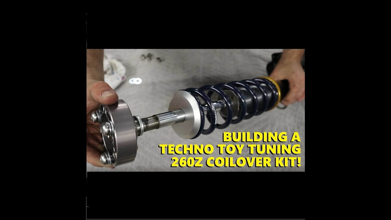 Building a Techno Toy Tuning Datsun 260Z coilover kit! - YouTube