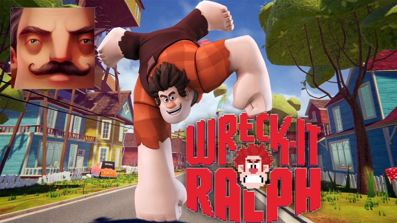 Hello Neighbor - My New Neighbor Big Wreck-It Ralph Act 2 Random ...