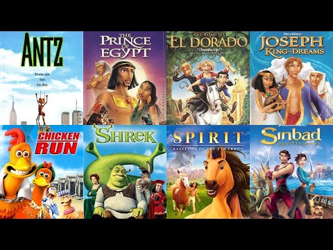 VHS Openings to Dreamworks Movies
