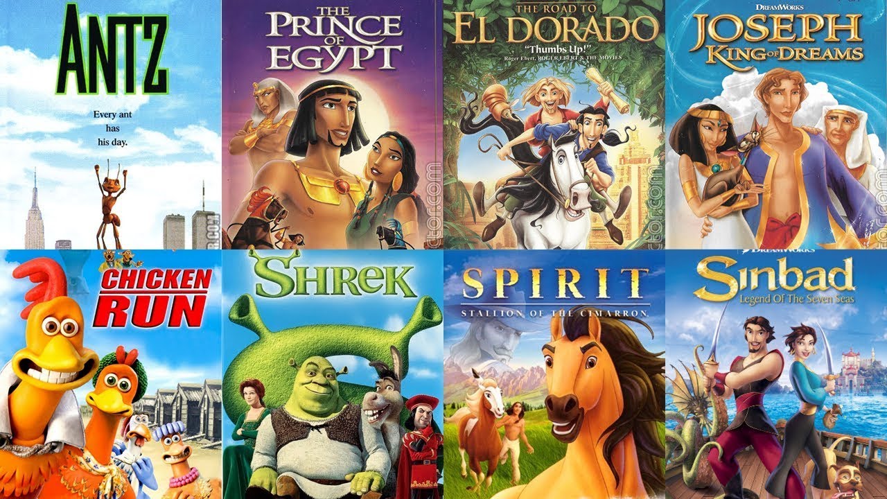 VHS Openings to Dreamworks Movies - YouTube