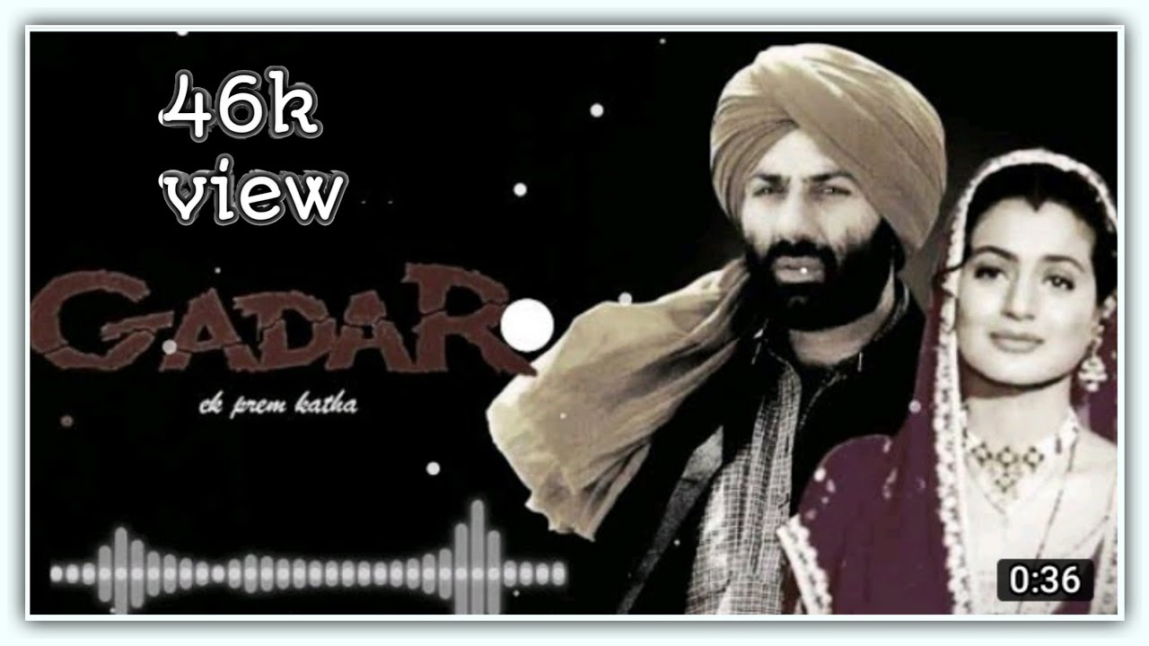 Gadar ek Prem Katha movie status Sunny Deol and amisha ptel ️ ️ ️ - YouTube