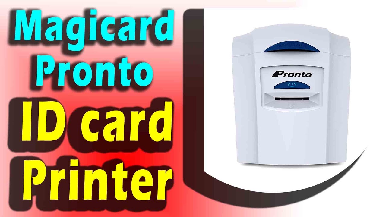 Pronto ID card Printer | Products Square Online - YouTube