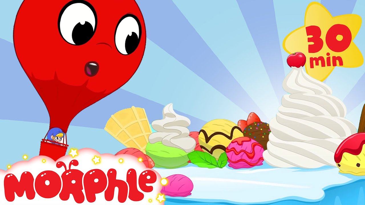 Morphle Searches for Ice Cream Island | Fun Animal Cartoons | Kids ...