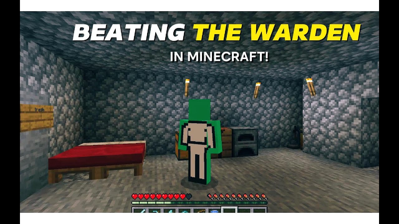 Can You Beat the Warden With Just a Bow? (No Gear Challenge) - YouTube