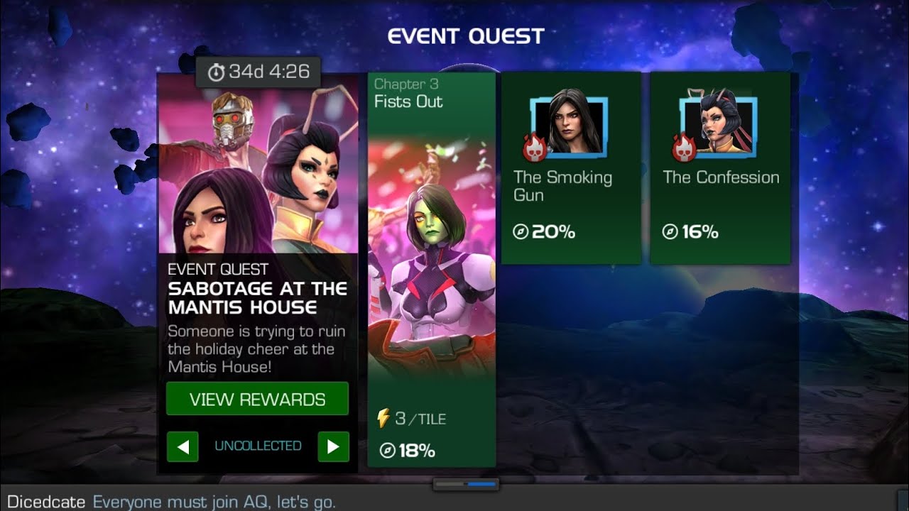 New EQ | Sabotage at the Mantis House | Auto Fight Uncollected Boss ...