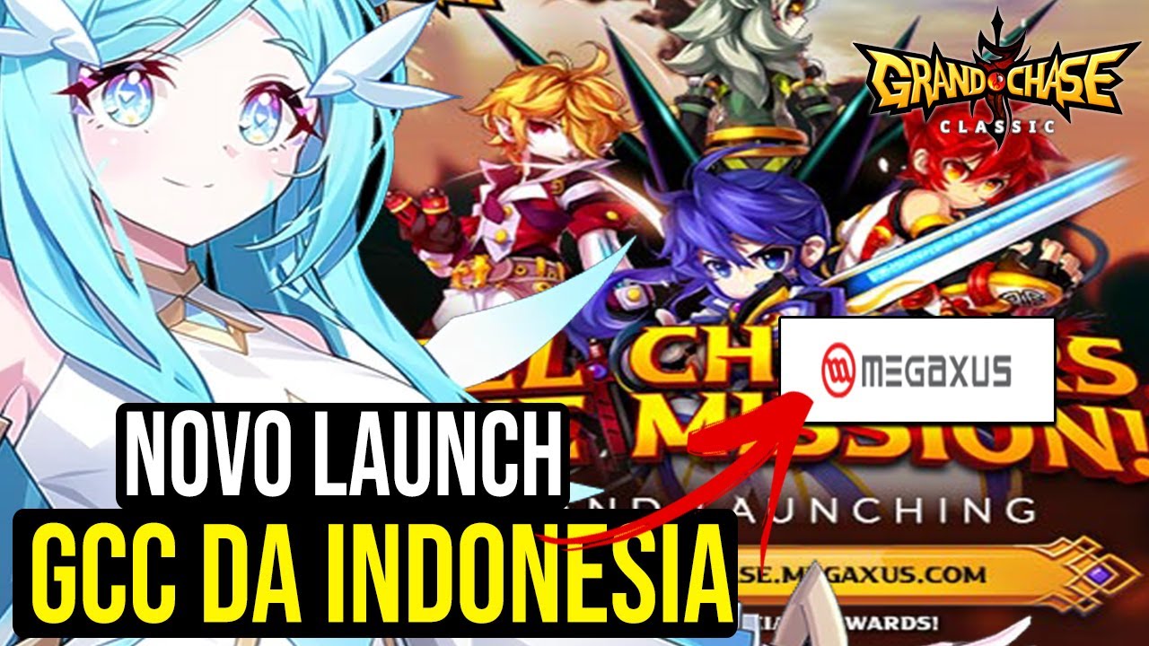 NOVO LAUNCH! MEGAXUS NOVA DISTRIBUIDORA DO GRAND CHASE CLASSIC - YouTube