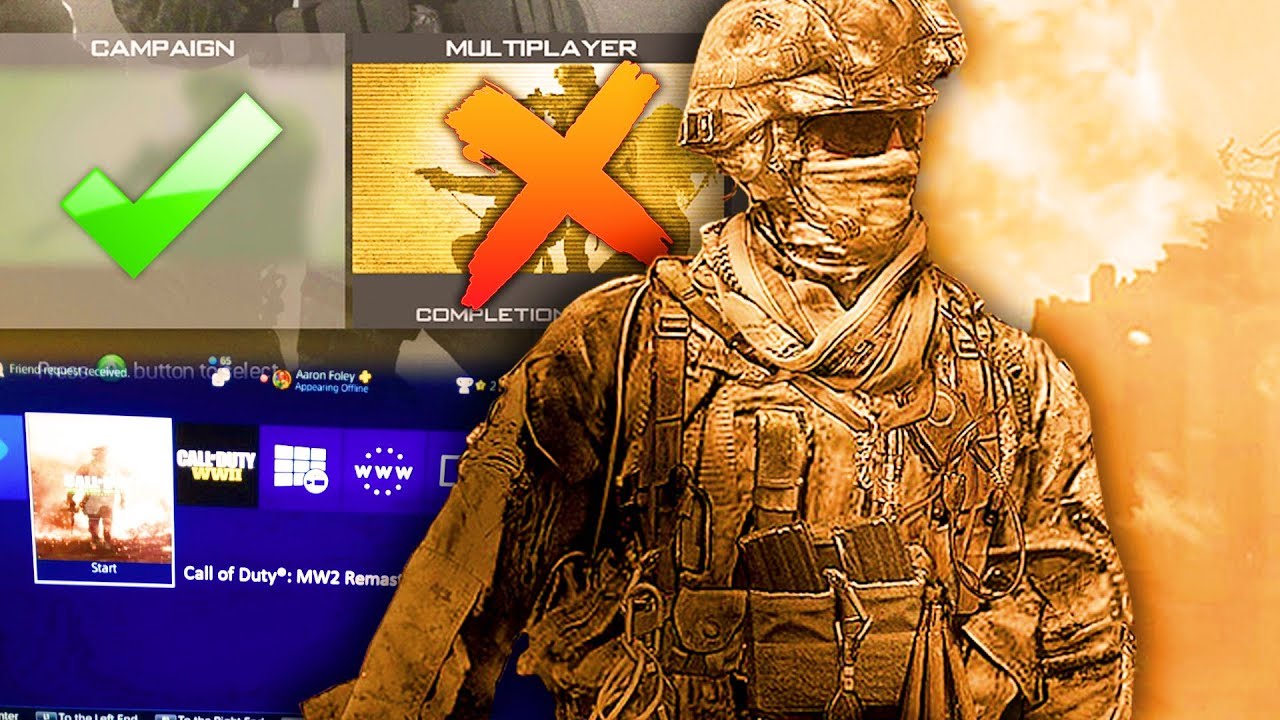 Here's The Sad (Reported) Truth About COD MW2 Remastered - YouTube