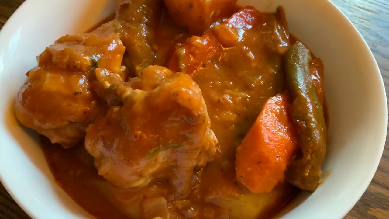 My tasty Chicken Caldereta - YouTube