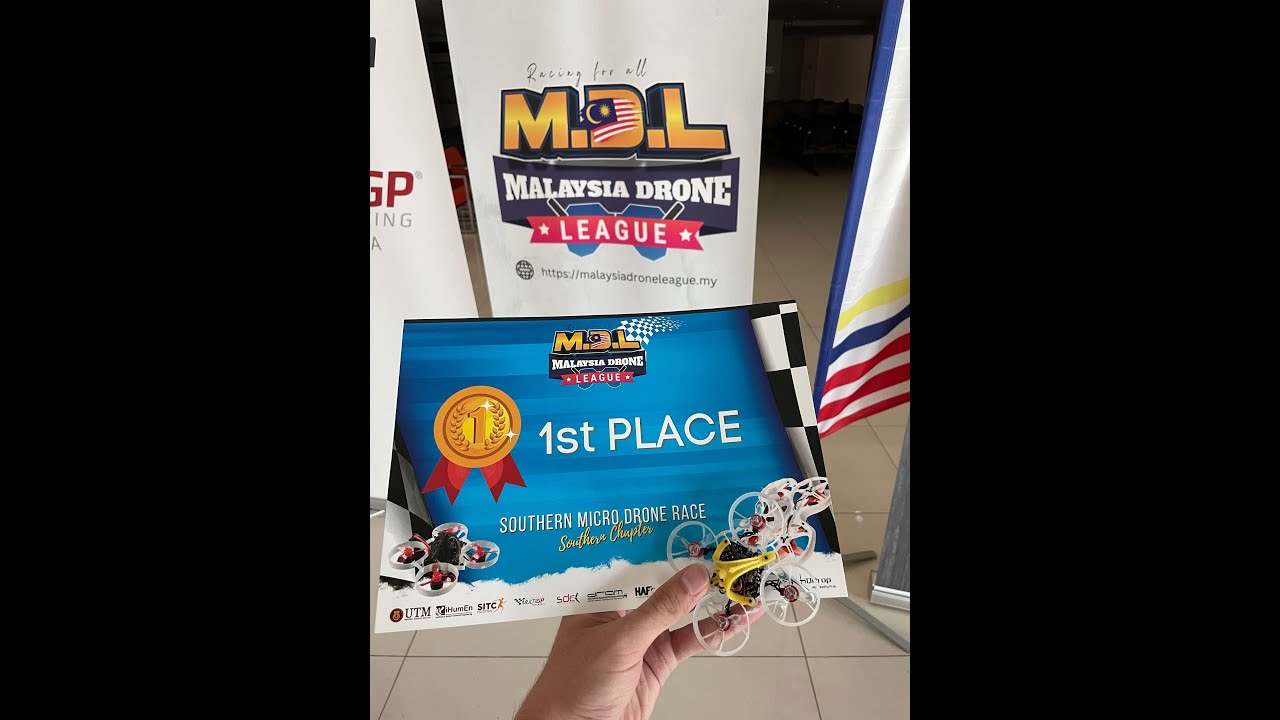1ST Place and TQ at Malaysia Southern Micro Drone Race !!! || Finals ...