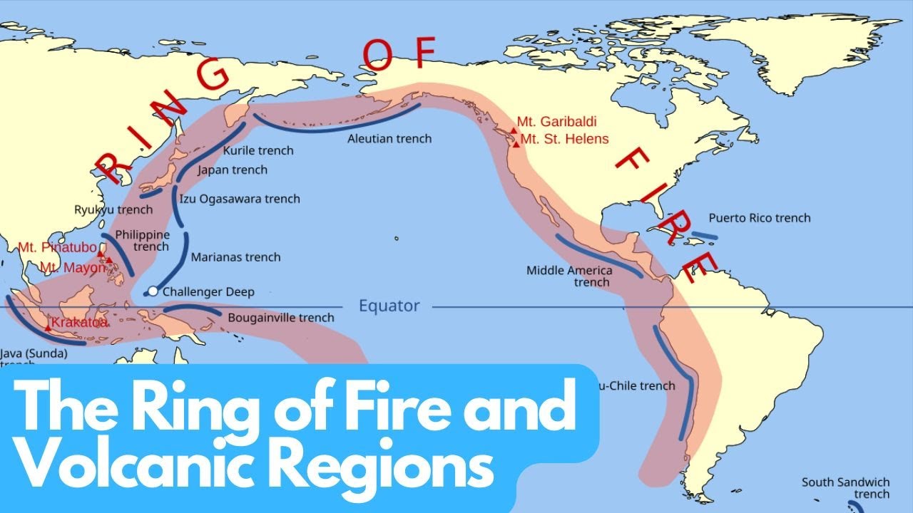 Exploring the Fiery Ring of Fire: Volcanic Wonders Unveiled! - YouTube