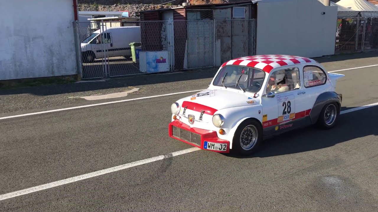 Fiat 600 Abarth racing - YouTube