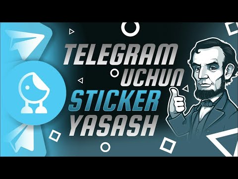 TELEGRAMDA STIKER YASASH O'RGANAMIZ