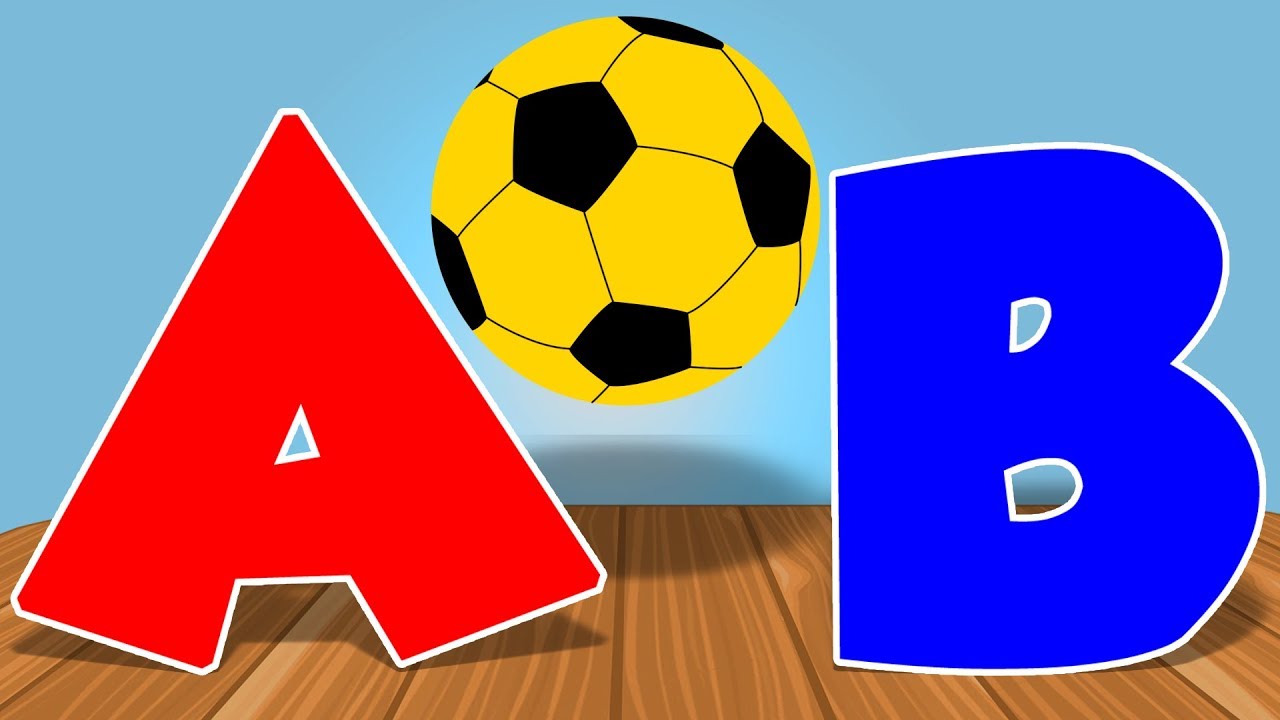 Learn Alphabets | Learn With Soccer Ball | Educational Video for Kids ...