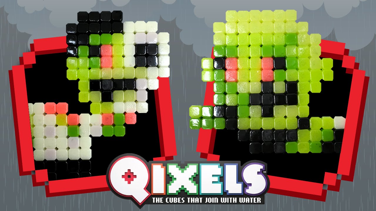 GLOW IN THE DARK ZOMBIES - QIXELS - YouTube