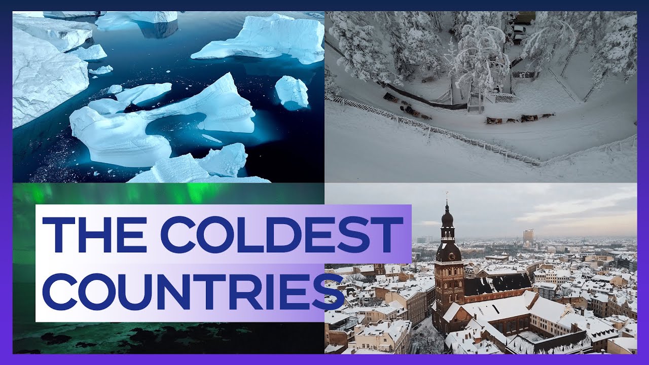 Top 10 countries with the coldest climate｜ The coldest countries - YouTube