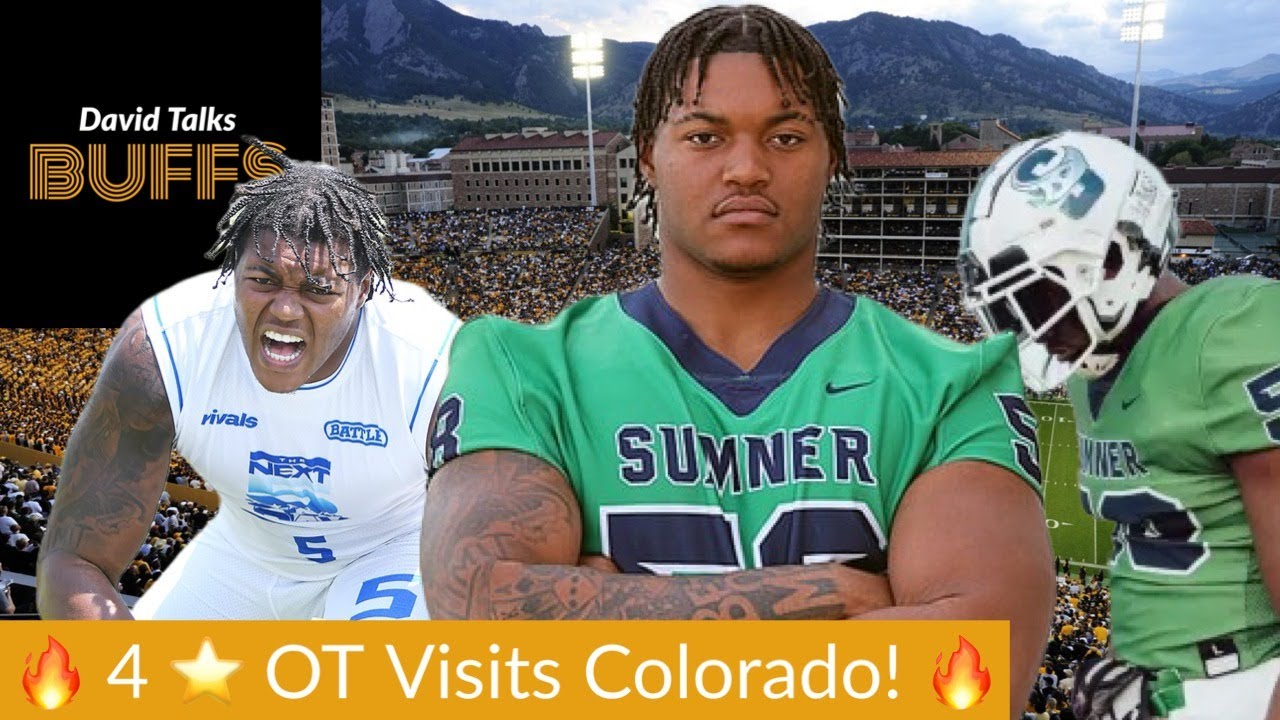 4-Star OT Ziyare Addison VISITS Colorado | Highlights Colorado Football ...