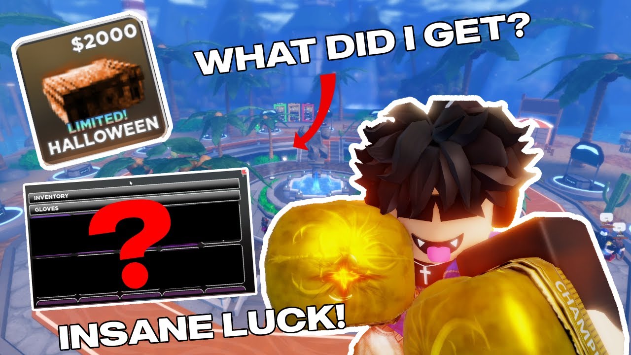 I SPENT 350K ON THE NEW HALLOWEEN CRATE IN UNTITLED BOXING GAME ...