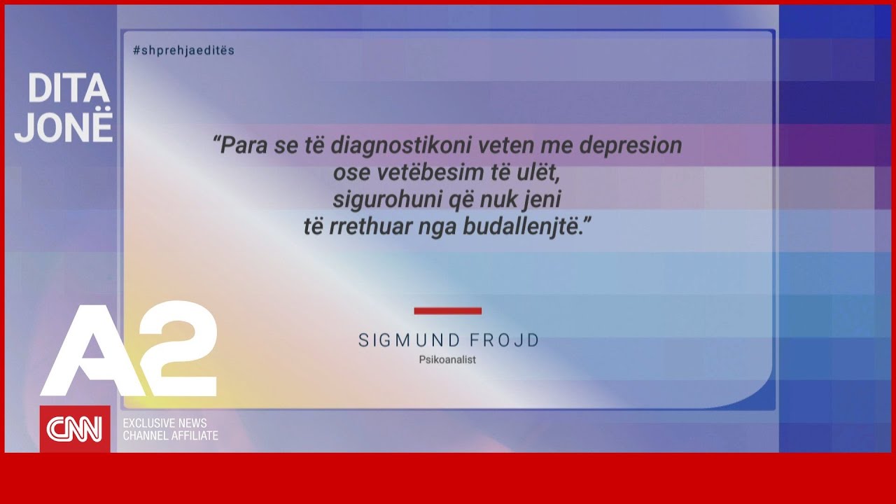 Shprehja e ditës nga psikoanalisti Frojdi - YouTube