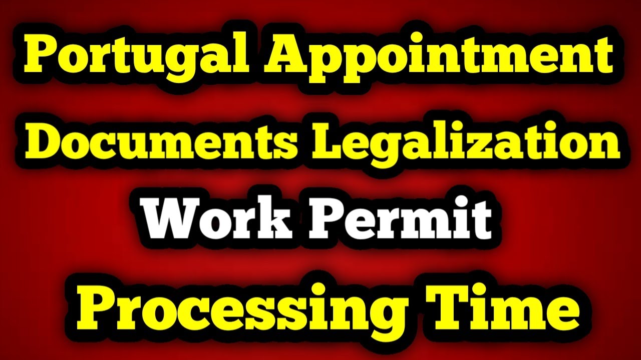 Portugal Embassy Islamabad Appointment 2023 || Documents Legalization ...