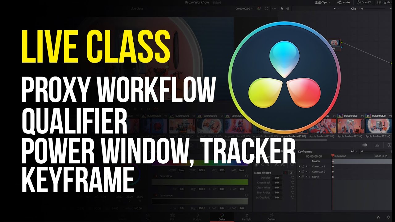 Live Class - Proxy Workflow, Qualifier, Power Window, Tracker, and ...